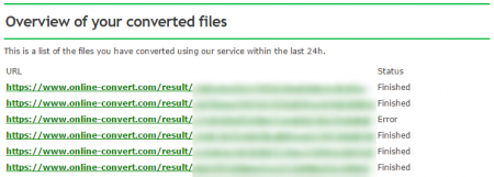 Online-Convert.com Insights – The User Dashboard | Online file ...