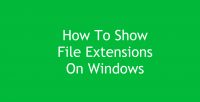 How To Show File Extensions On Windows | Online file conversion blog