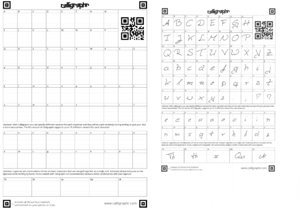 My Handwriting As A Font | Online file conversion blog