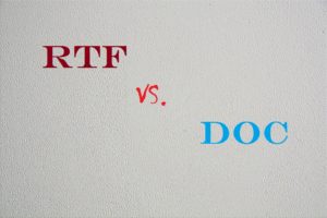 RTF-and-DOC-differences | Online file conversion blog