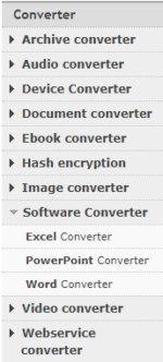 NEW: Convert For Software | Online file conversion blog