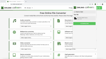 How to Efficiently Use the Online Convert Chrome Extension | Online ...