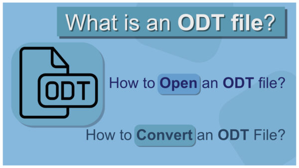 ODT – an OpenDocument Text Document file | Online file conversion blog