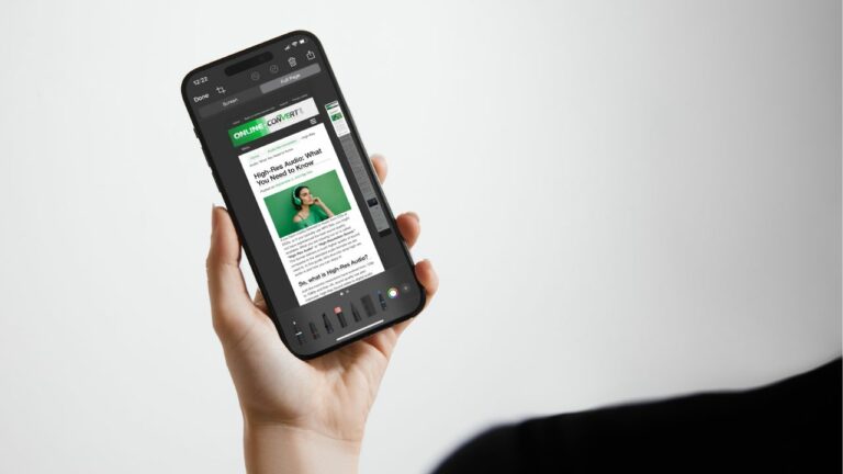 screenshot | Online file conversion blog
